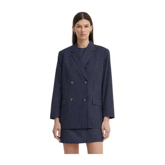 2nd Day 2Ndday, Femme, Vestes, Bleu, Taille: 40 FR Herman Blazer