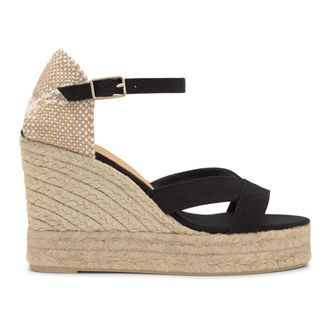 Castaner Sandaletten MIT 11 CM Keilabsatz - - Shoes - Damen - Schwarzk - 40 EU