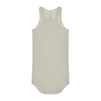 Rick Owens Homme, Tops, Gris, Taille: XL Basic Rib Tank