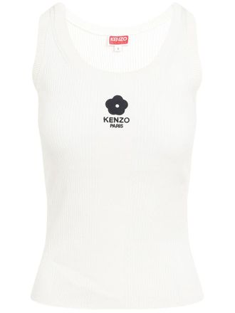 Kenzo débardeur à broderies Boke Flower 2.0 - Blanc