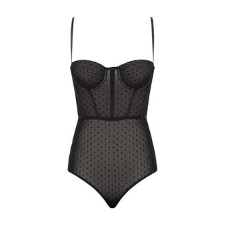 Zimmermann Femme, Tops, Noir, Taille: 42 FR Rebellion Dot Body Suit