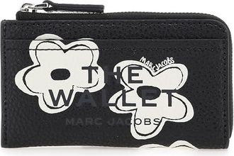 Marc Jacobs The Top Zip Multi Wallet, Femme, Noir/Blanc, One Size