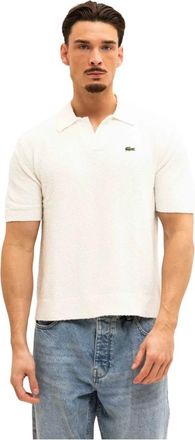 Lacoste Homme, Tops, Blanc, Taille: S Polo Coupe Classique