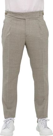 Berwich Homme, Pantalons, Beige, Taille: XL Pantalon de costume