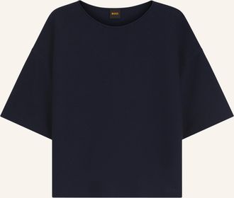 HUGO BOSS Sweater C_Fouetta Relaxed Fit blau