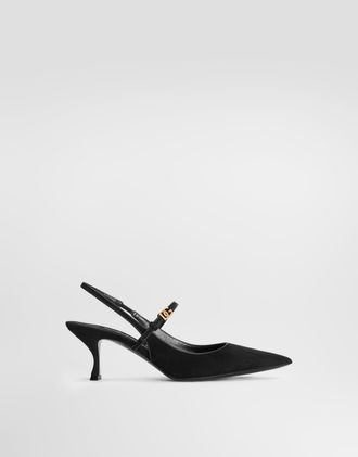 Dolce & Gabbana Slingback - Frau Pumps Und Slingbacks Schwarz 35.5
