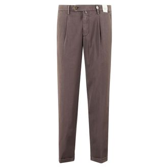 Myths Pantalone Zeus Lana Lavata - - Trousers - Herren - Braun - L
