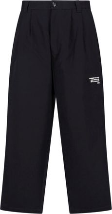 Moncler X Fragment Black Cotton Trousers