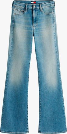 Tommy Hilfiger Jean flare d&eacute;lav&eacute; en coton m&eacute;lang&eacute;