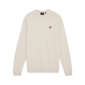 Lyle & Scott Homme, Sweatshirts et sweats &agrave; capuche, Beige, Taille: 5XL Sweat &agrave; col rond avec couche interm&eacute;diaire