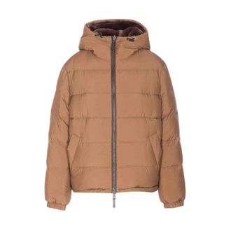 Yves Salomon Reversible Doudoune Daunenjacke - - Jackets - Damen - Braun - 2XL