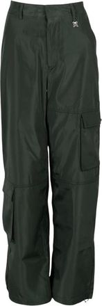 John Richmond Pantalon Cargo Large - Femme - Pantalons - Vert - Taille: 30 FR
