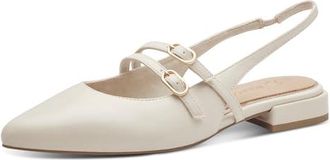 Marco Tozzi Femme Damen Ballerinas 2-29409-44 Ballerines, crème, 40 EU