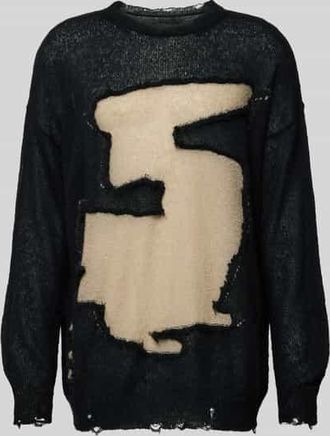 Maison Margiela Relaxed Fit Longsleeve mit Mohair-Anteil
