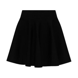 Ami Femme, Jupes, Noir, Taille: 38 FR La Jupe en Coton