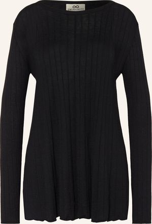 Sminfinity Sminfinity Pullover Mit Seide blau