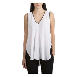 Dondup &Auml;rmelloses Top - - Tops - Damen - Wei&szlig; - XS