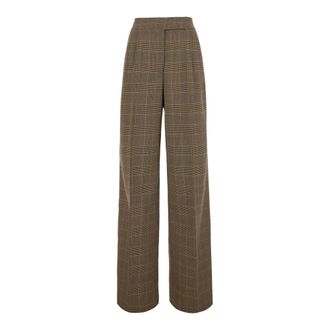 Etro Pantalon Prince de Galles - Femme - Pantalons - Brun - Taille: 40 FR