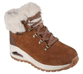 Skechers UNO Rugged Moonlight Ridge Bottes Tendance pour Femme, ch&acirc;taigne, Pointure 38, ch&acirc;taigne, 38 EU