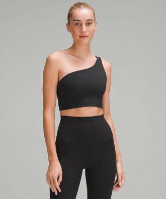 lululemon Soutien-gorge Align asym&eacute;trique Maintien l&eacute;ger, bonnets A et B pour Femmes - Taille 14
