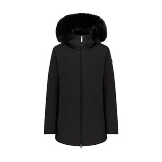 Colmar Wasserdichte Daunenjacke mit Fell - - Coats - Damen - Schwarzk - S