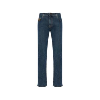 Etro Jeans mit Pegaso Logo-Stickerei - - Jeans - Herren - Blau - W34