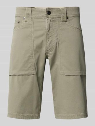 s.Oliver Black Label Regular Fit Cargoshorts aus Baumwoll-Mix