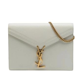 Saint Laurent Sac bandouli&egrave;re Cassandra Pre-owned - Femme - Pre-owned - Blanc - Taille: ONE Size