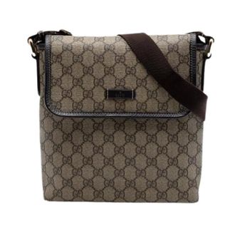 Gucci Sac bandouli&egrave;re vintage Pre-owned - Femme - Pre-owned - Brun - Taille: ONE Size