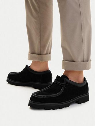 Clarks Halbschuhe Cleyhill Seam 26186418 Schwarz