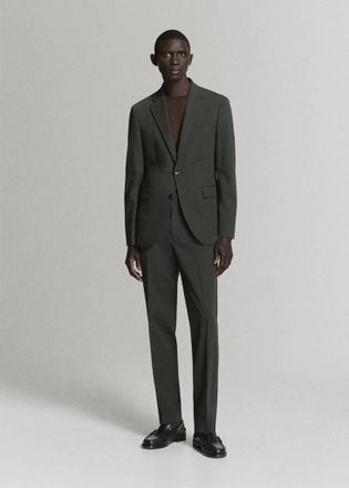 Mango Pantalon costume Mil&aacute;n slim-fit kaki - Homme - 38 - MANGO MAN