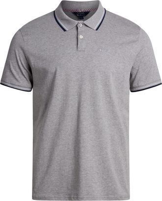 Ben Sherman Mens Polo Shirt - Classic Fit, 3-Button Short Sleeve Casual Polo Shirt for Men (S-XL), Size Small, Grey Heather