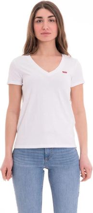 Levi's T-Shirt mit V-Ausschnitt - - Tops - Damen - Wei&szlig; - S