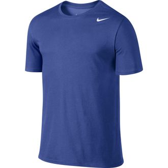 Nike Nike Herren Dri-Fit Cotton Kurzarm 2.0 T-Shirt, Blau (Blau (Blau (Spiel Royal / Blau (Spiel Royal / Wei&szlig;))), M