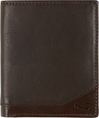 Camel Active Herren RFID-geschützte Geldbörse aus echtem Leder Braun, Menswear-M