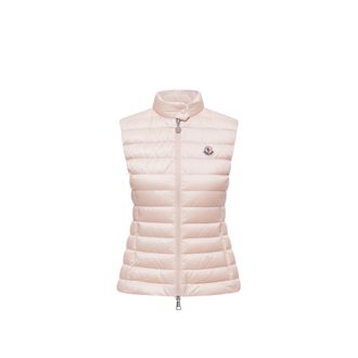 Moncler Moncler Doudoune Sans Manches Igens, Femme, Rose, Taille: 2