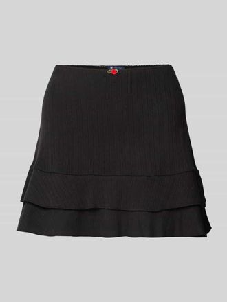 Tommy Jeans Minirock in Strick-Optik Modell POINTELLE