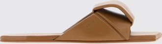 Loewe Mules plates Origami en cuir dagneau avec bout carr&eacute; asym&eacute;trique