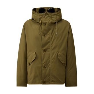 C.P. Company C.p. Company, Homme, Vestes, Vert, Taille: XL Giubbino Nylon e Cotone