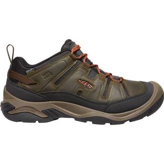 Keen Herren Multifunktionsschuhe CIRCADIA WP M-BLACK OLIVE/POTTERS CLAY