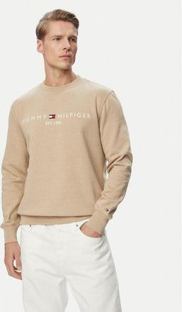 Tommy Hilfiger Sweatshirt Logo MW0MW11596 Beige Regular Fit