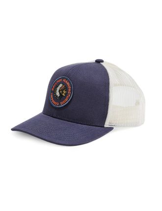 Brixton Herren Baseballkappe, Verwaschenes Marineblau/gebrochenes Wei&szlig;, Einheitsgr&ouml;&szlig;e