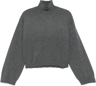 Fabiana Filippi Pullover aus Lurex - Grau