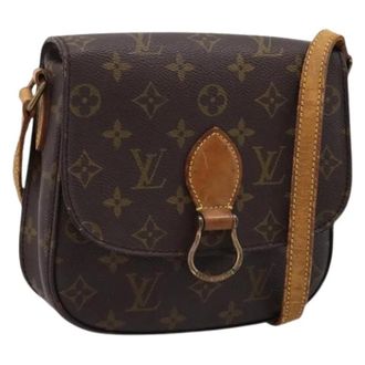 Louis Vuitton Pre-owned Saint Cloud MM Schultertasche - - Pre-owned - Damen - Braun - ONE SIZE