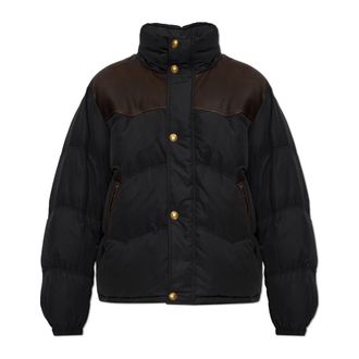 Versace Daunenjacke mit Stehkragen - - Jackets - Herren - Schwarzk - XL