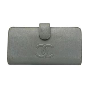 Chanel Pre-owned Vintage Long Wallet (Bi-fold) - - Pre-owned - Damen - Grau - ONE SIZE