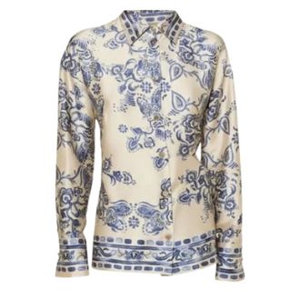 Liu Jo Femme, Blouses et Chemises, Multicolore, Taille: 46 FR Shirt