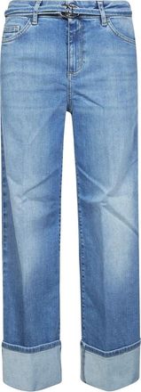 Liu Jo Femme, Jeans, Bleu, Taille: W30 B.up Good Crooped H.w. Jeans