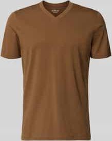 s.Oliver Red Label Regular Fit T-Shirt aus reiner Baumwolle