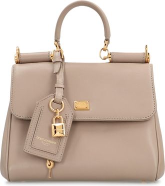 Dolce & Gabbana Top Handle Bag - Taupe